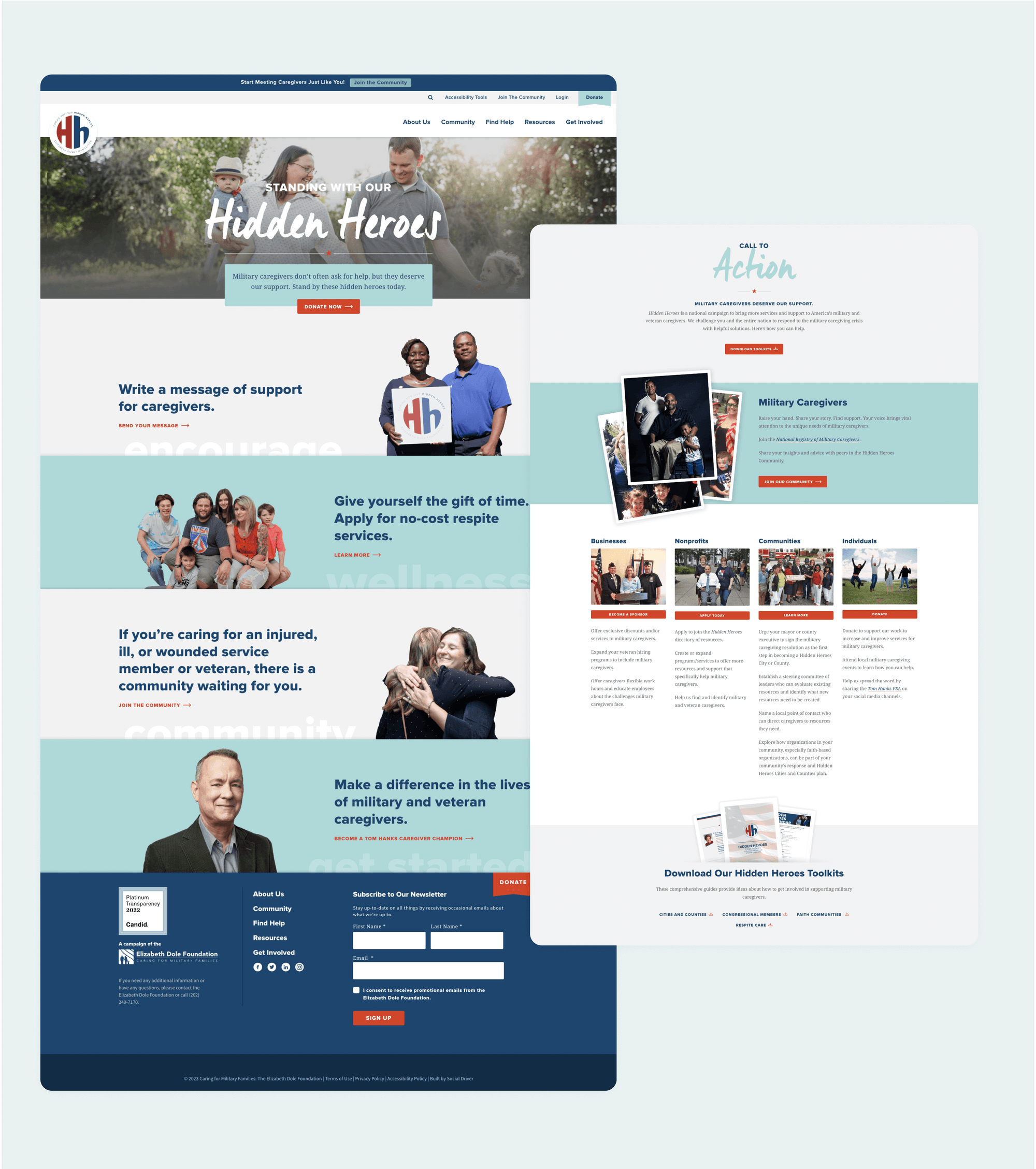 Supporting Military Caregivers with Social Driver's Online Platform | Social Driver Case Study