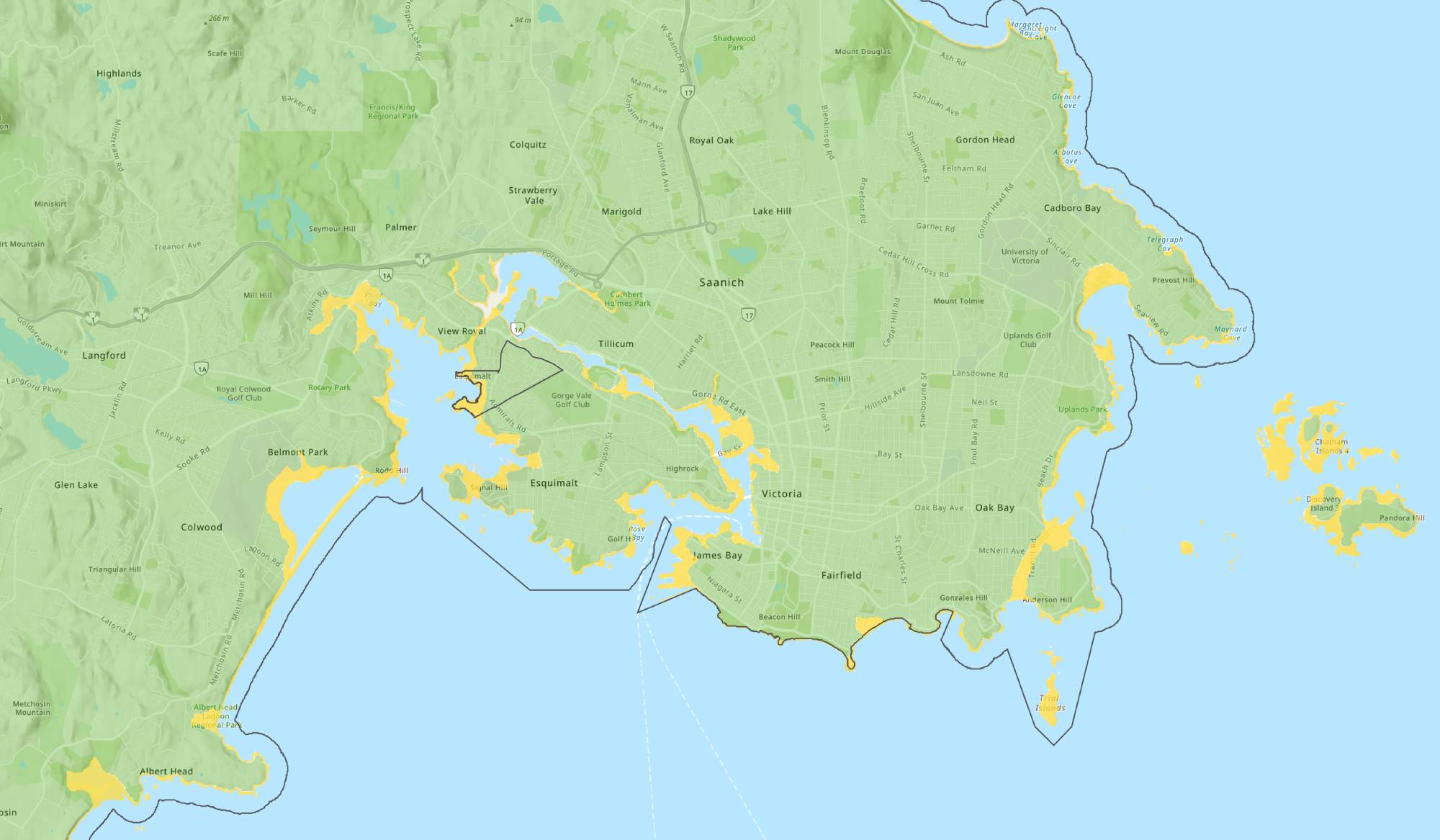 New portal maps out Greater Victoria tsunami risk - Capital Daily