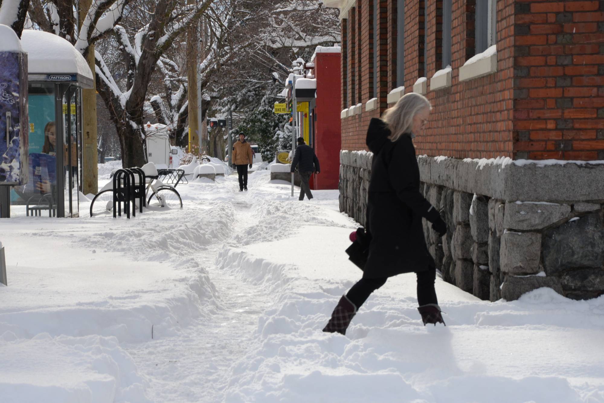 Victoria’s snow day: Shelters reach capacity, buses cancelled ...