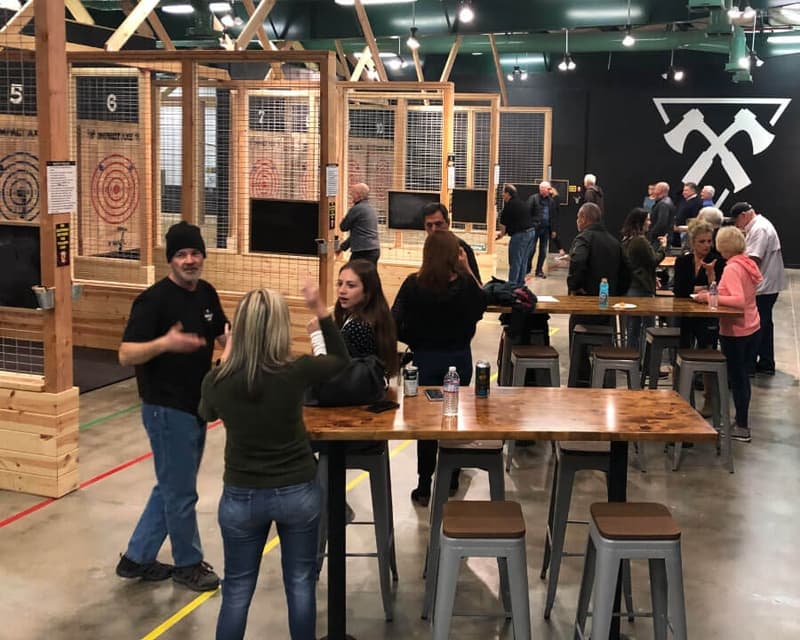 Indoor Axe Throwing | Impact Axe