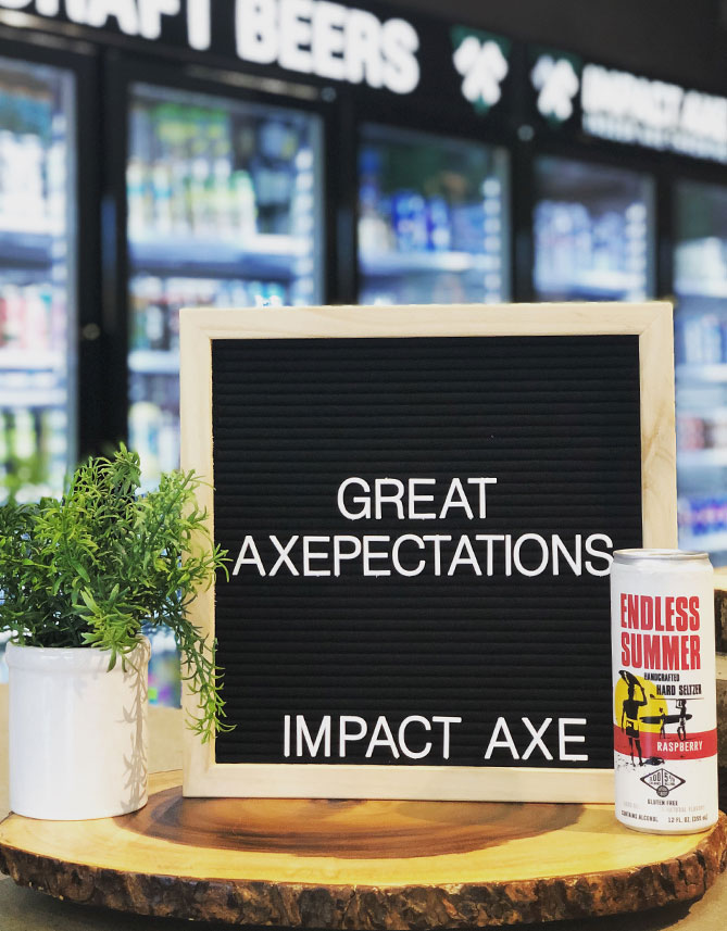 Indoor Axe Throwing | Impact Axe