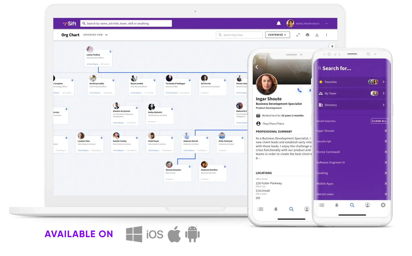 Sift Product Features
