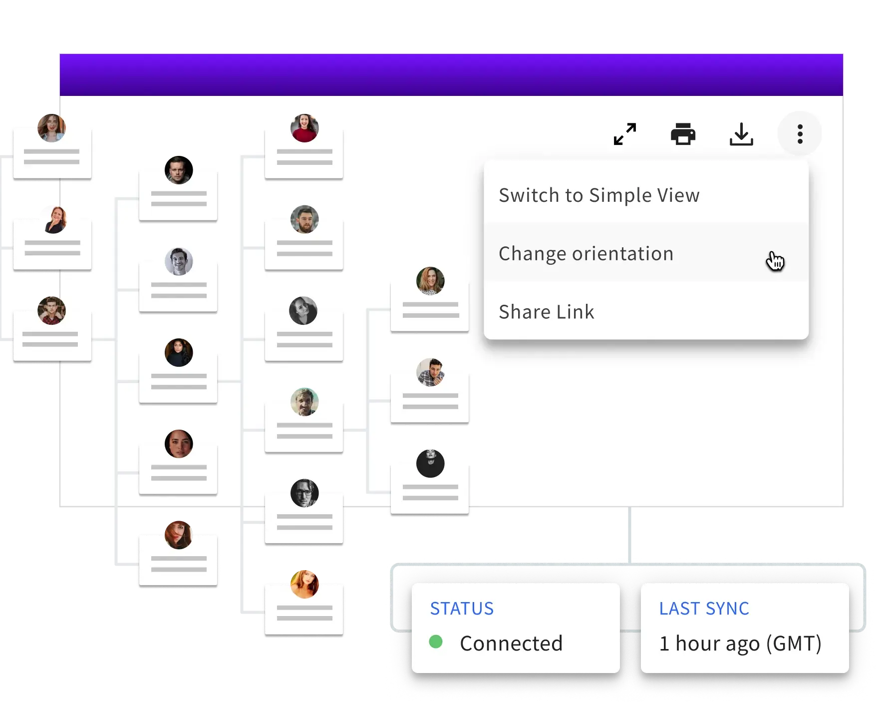 Org Charts Auto-Built With Your Data