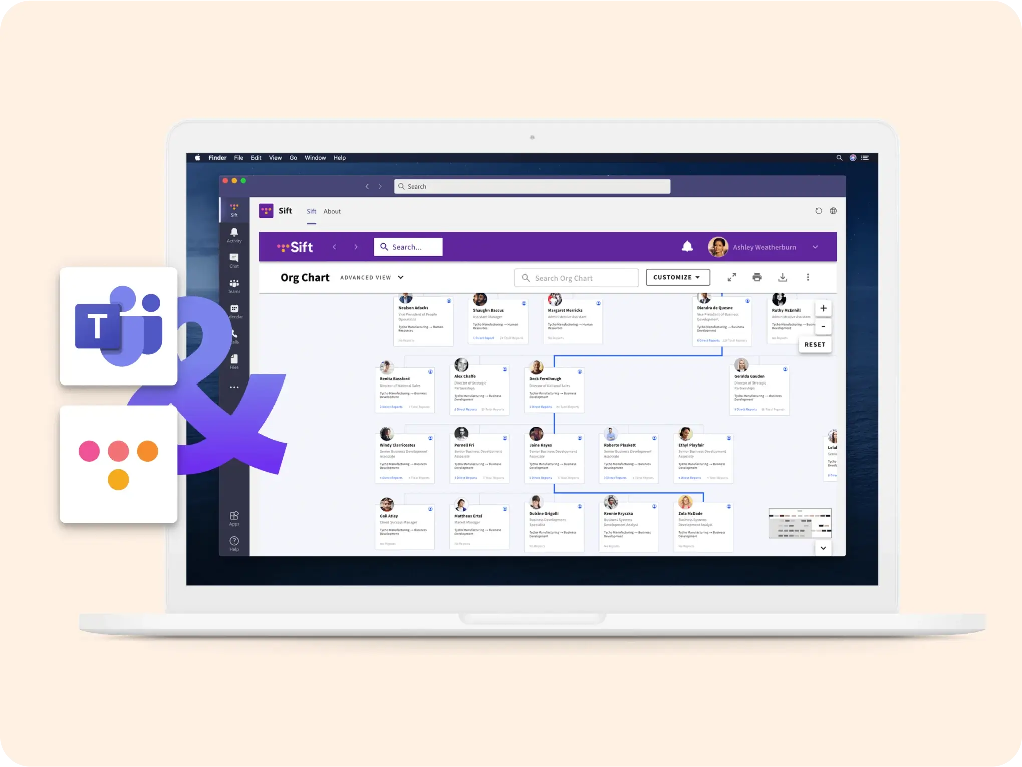 Org Charts Auto-Built With Your Data