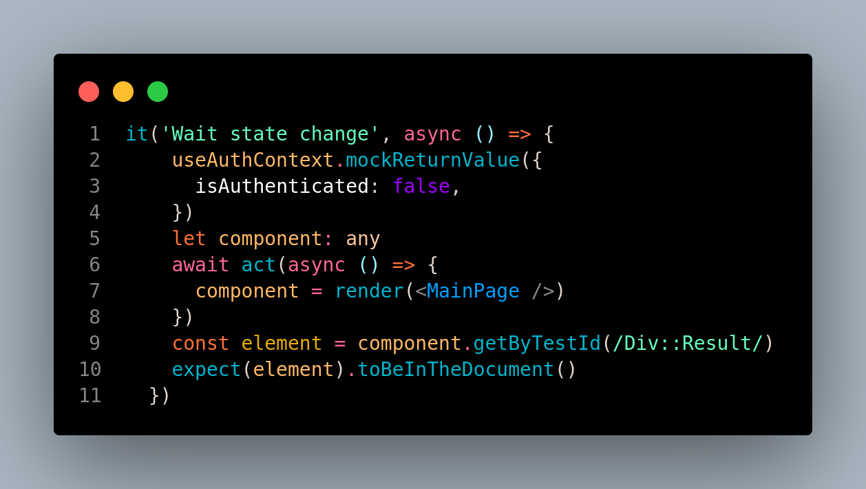 Testing Async Requests From React Hooks With Typescript