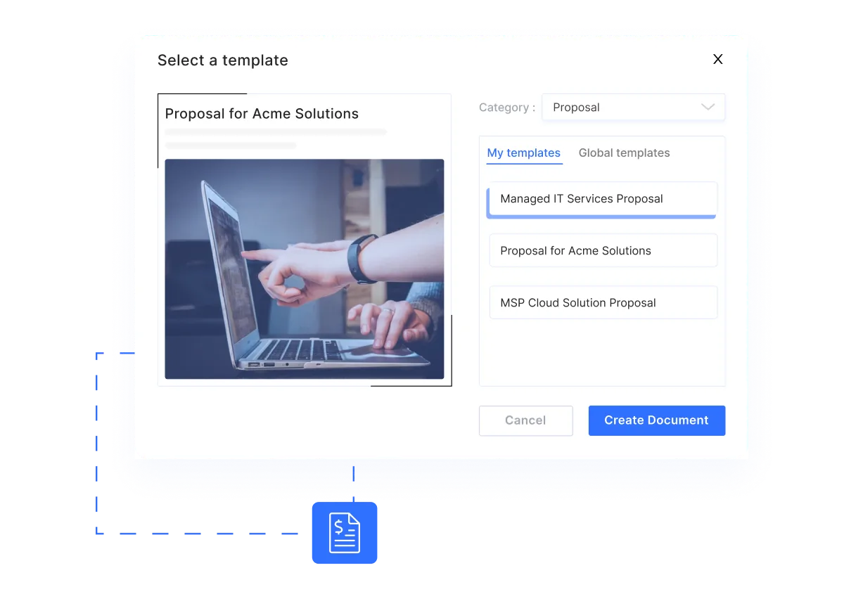 Proposal Software – Create and Manage Proposals