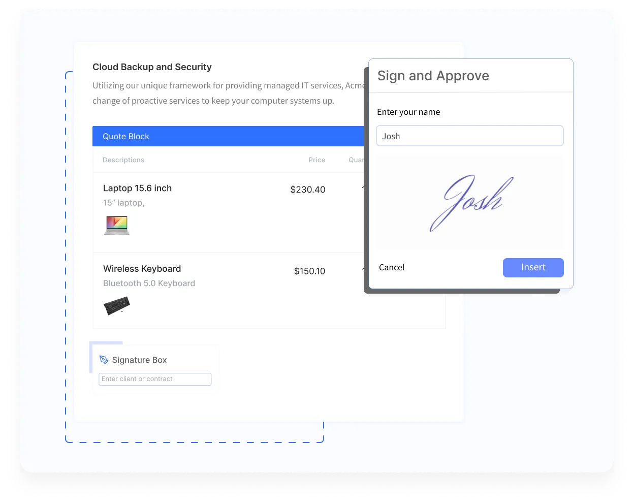 Proposal Software – Create and Manage Proposals