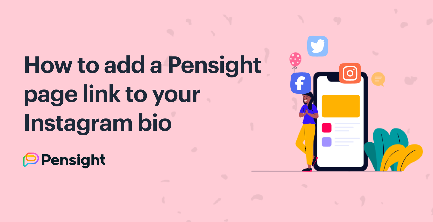 How to add a Pensight page link to your Instagram bio