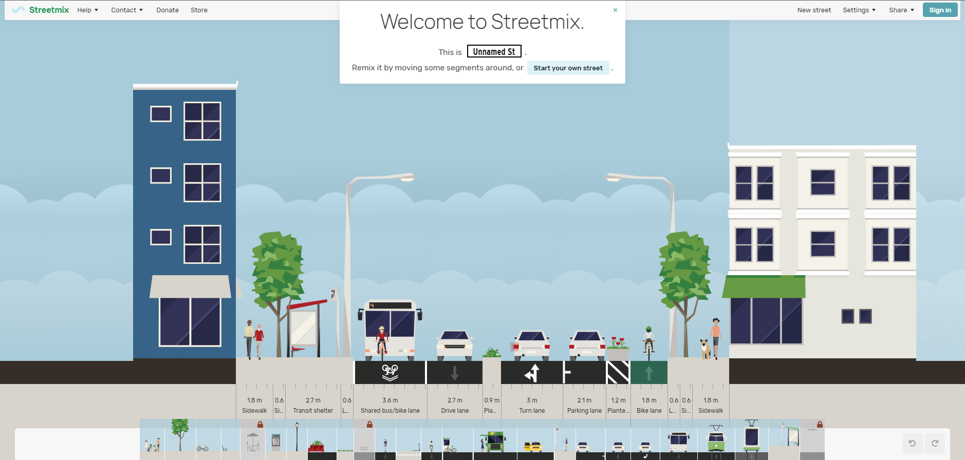 Streetmix - Urbanism Next