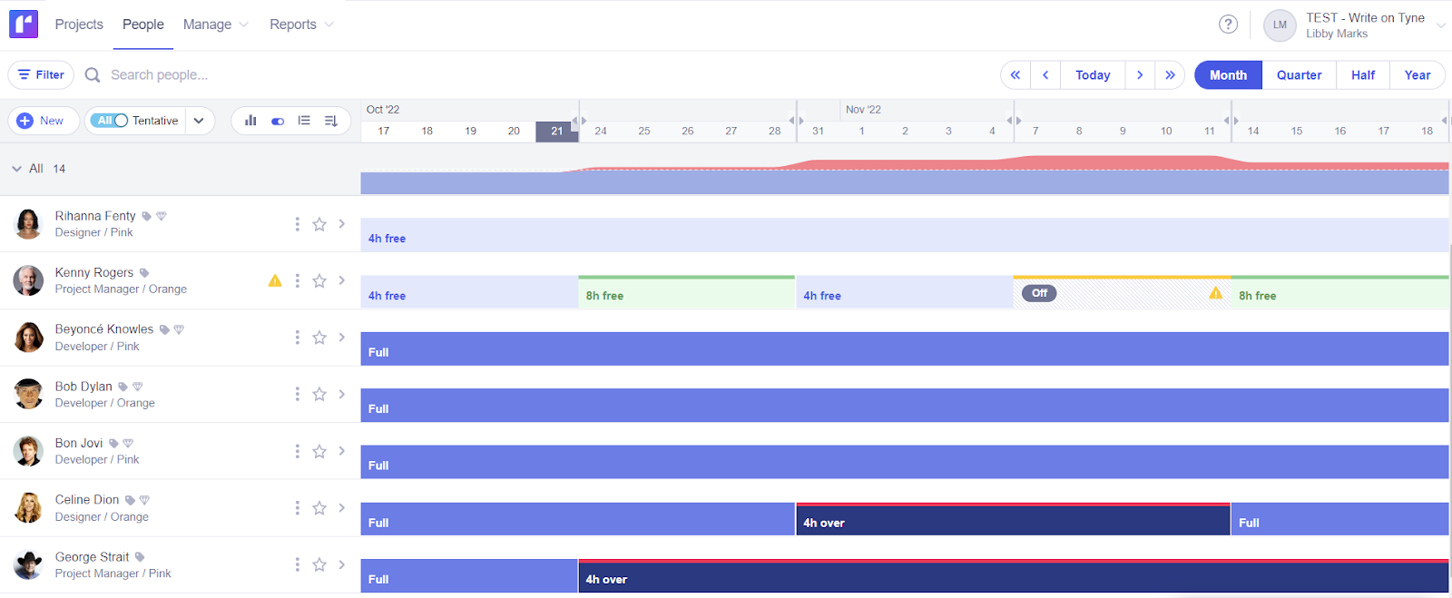 How to Build & Read a Capacity Report | Runn