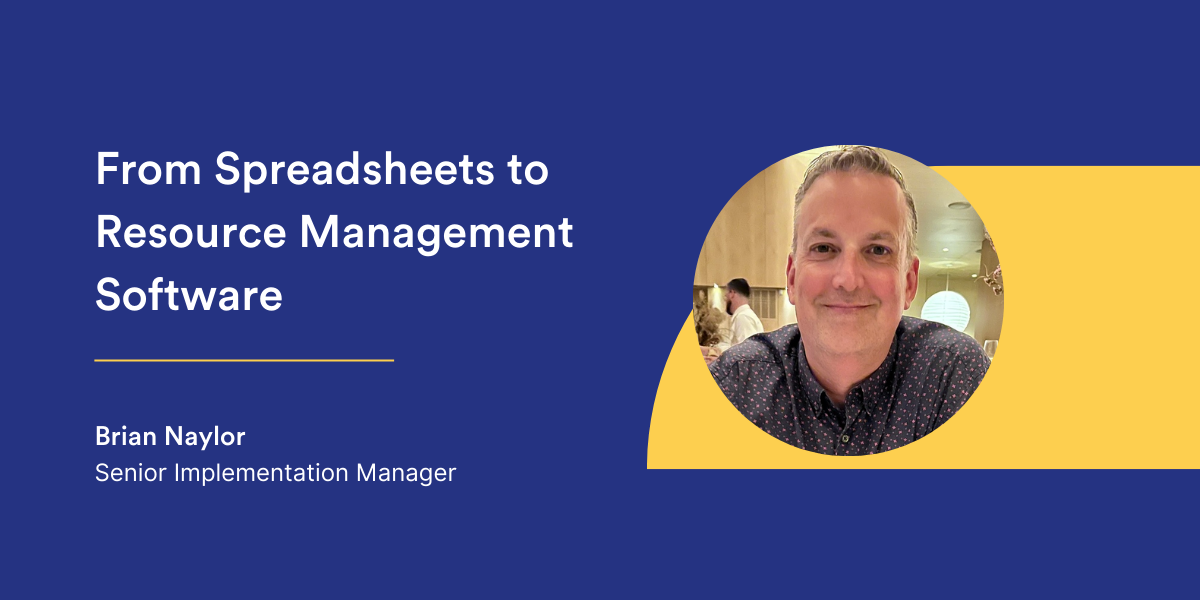 From Struggling with Spreadsheets to Runn-ing with a Dedicated Resource ...