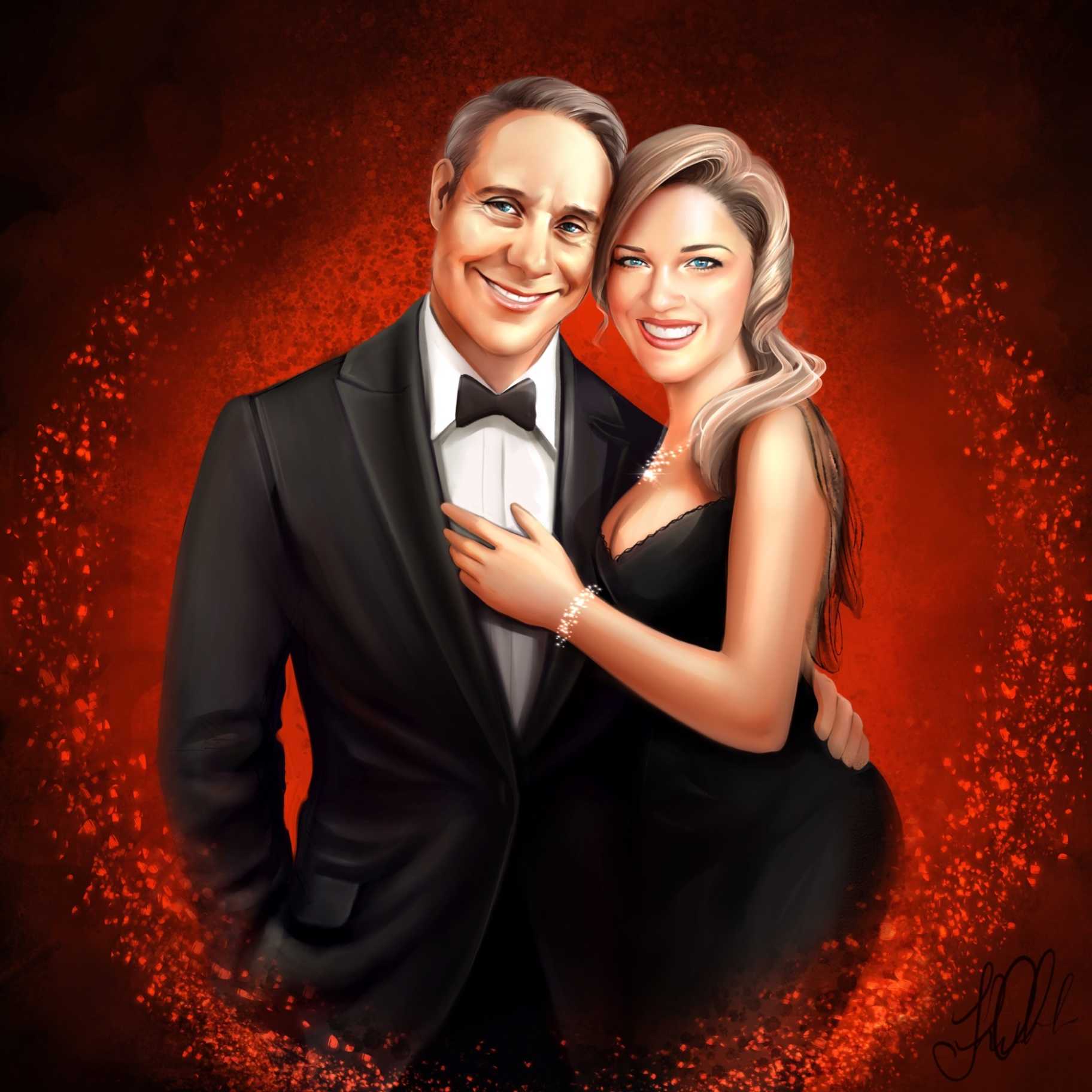 Turn photo into digital portrait painting | Custom digital art