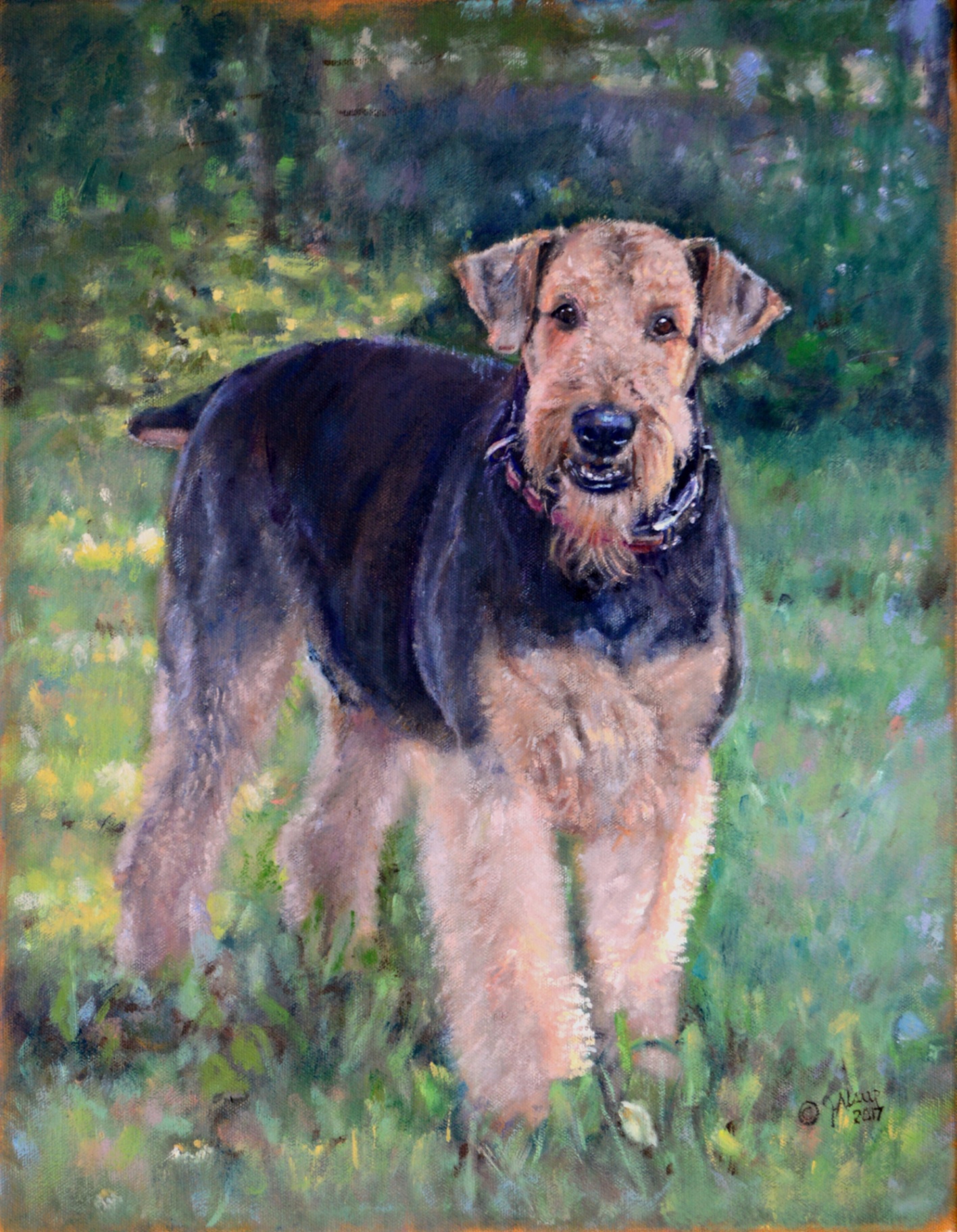 How to commission an artist for a custom pet portrait