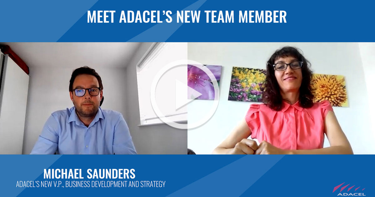 Meet Michael Saunders - V.P., Business Development and Strategy