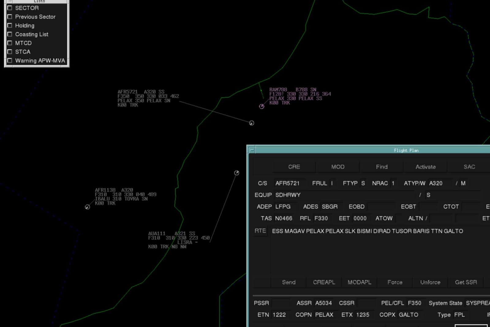 MaxSim: Air Traffic Control Simulation