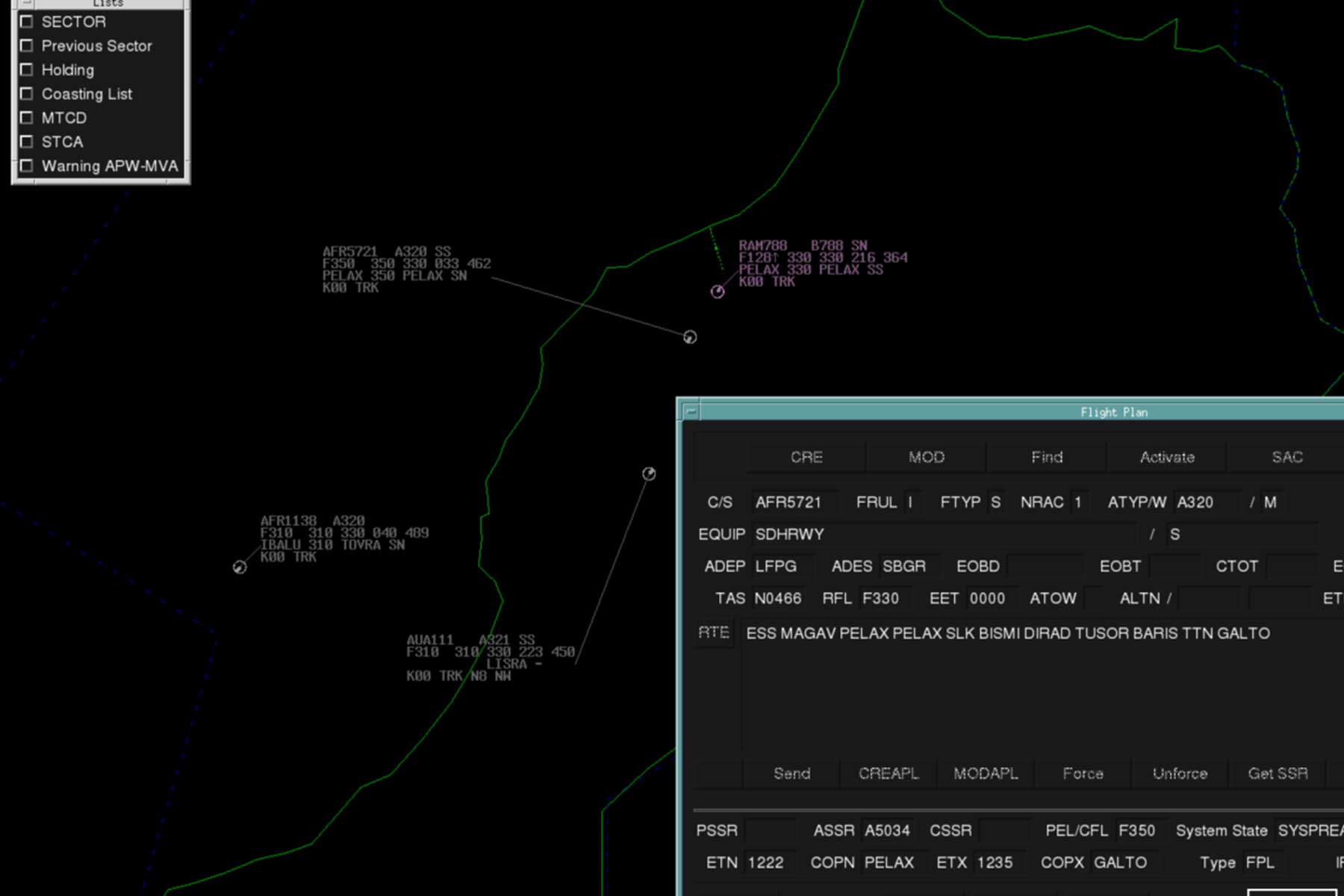MaxSim: Air Traffic Control Simulation