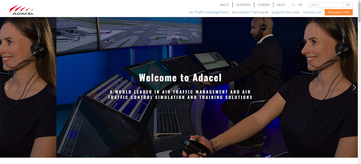 Adacel: Homepage