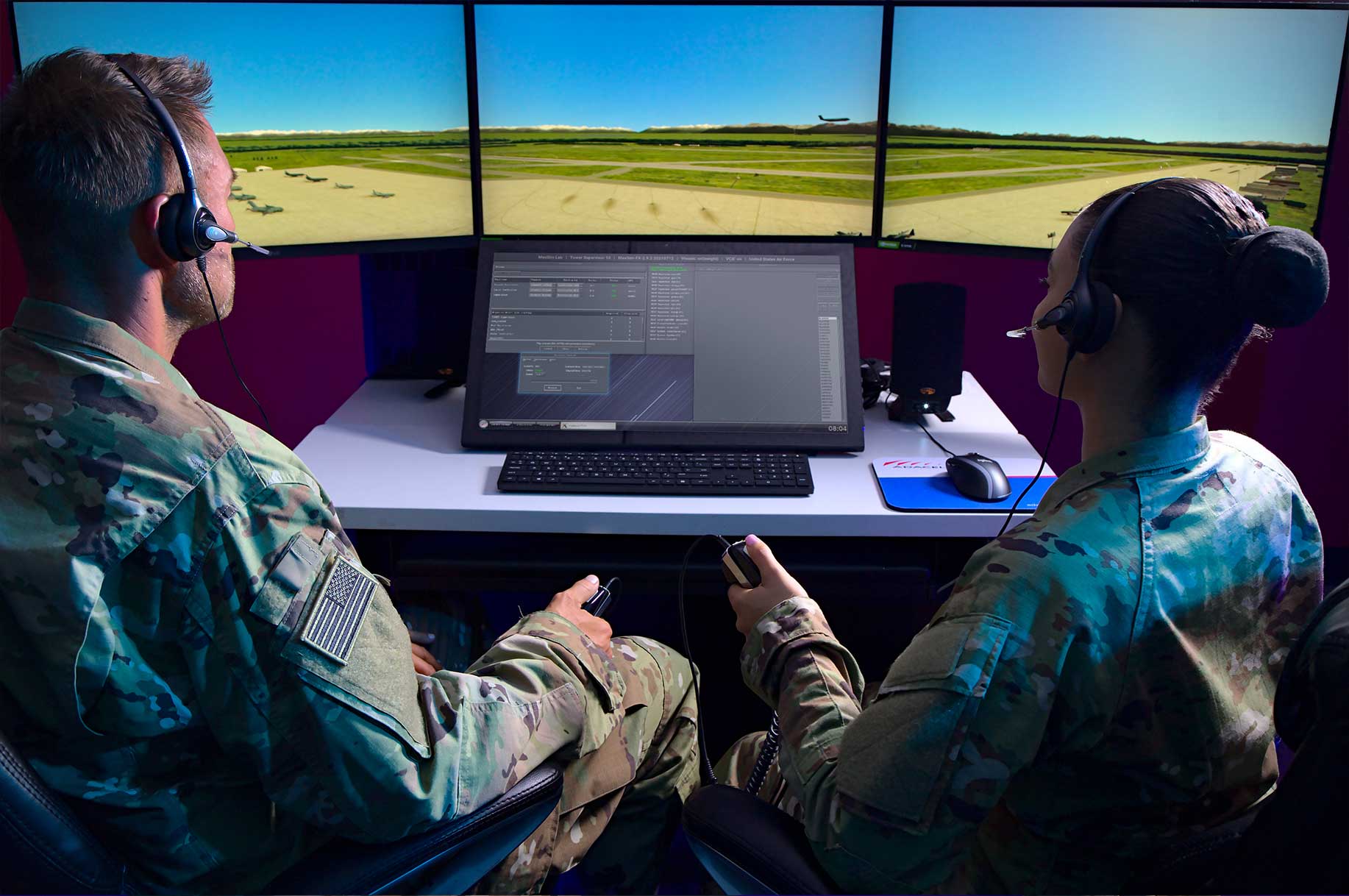 MaxSim: Air Traffic Control Simulation