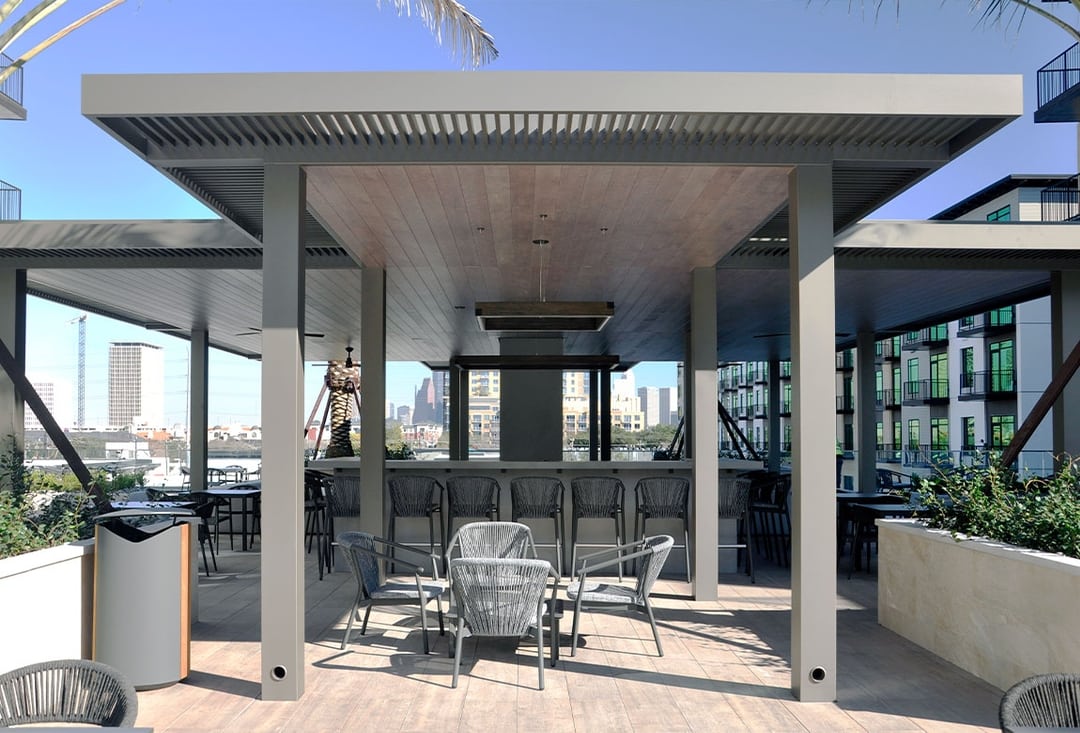 AVAdek Walkway Cover Systems and Canopies