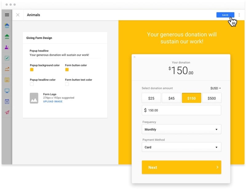 Online Donation Forms for Nonprofits | Embeddable & Simple