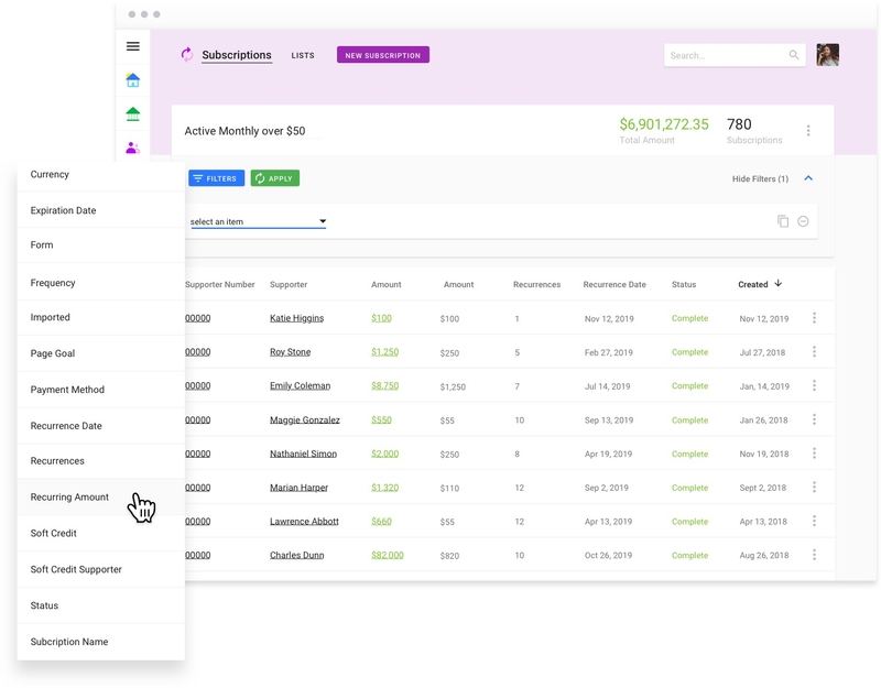 Accept Recurring Donations Online | Monthly Recurring Giving