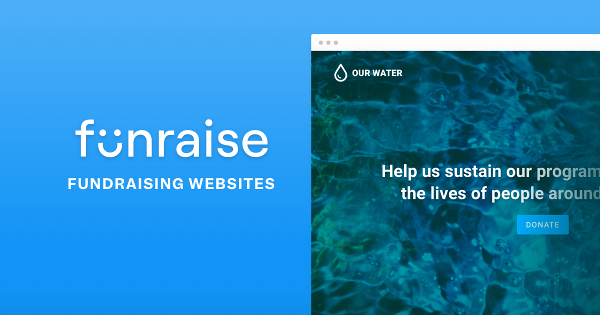 Nonprofit Website Builder | Microsite & Campaign Builder