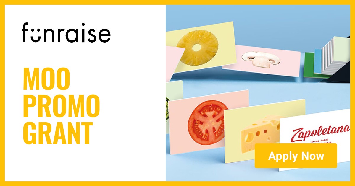 Funding Awesome | Moo Promotional Grant