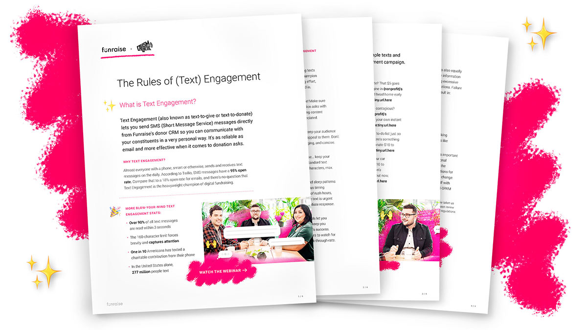 The Rules of (Text) Engagement | Funraise