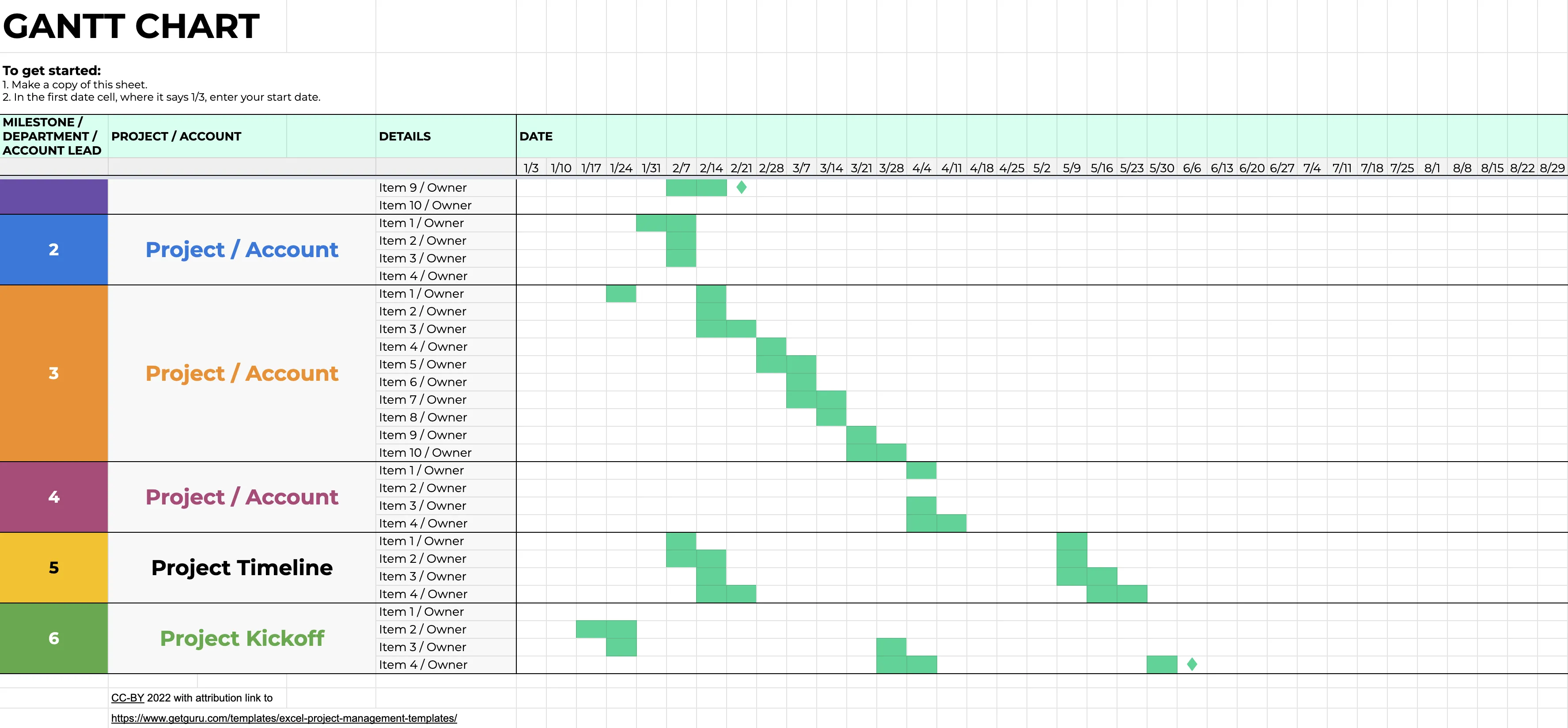 9 Free Excel Project Management Templates Examples 9 Free Excel Project Management Templates Examples