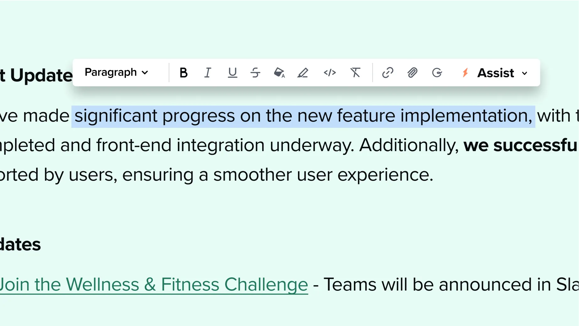Content Editor Feature
