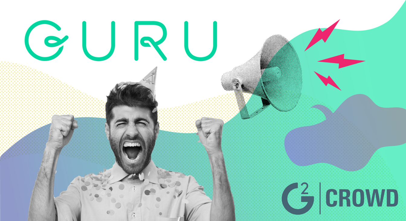 Guru Ranks #1 in Satisfaction in Knowledge Management on G2 Crowd | Guru