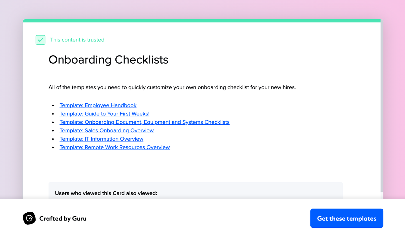 How to Onboard a New Employee More Efficiently | Guru
