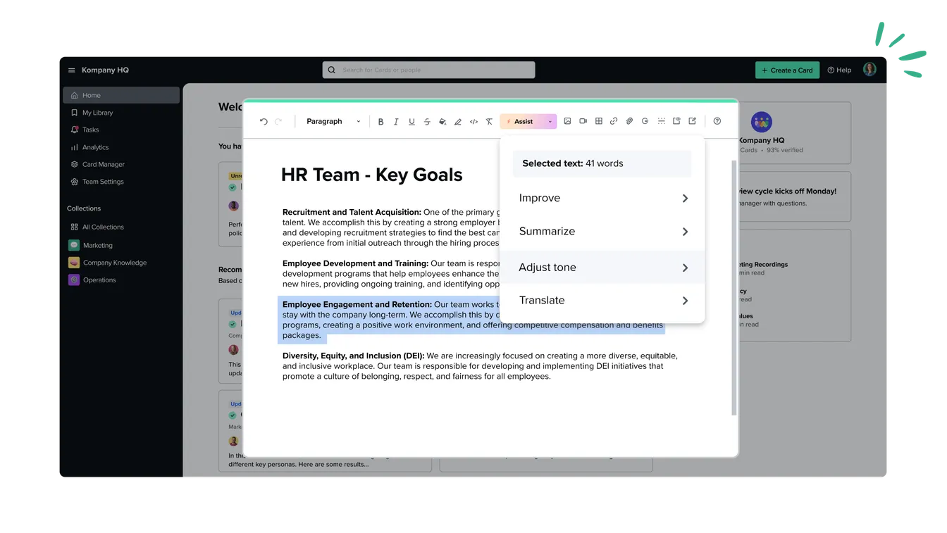 Introducing Assist: Your AI-Powered Writing Partner | Guru