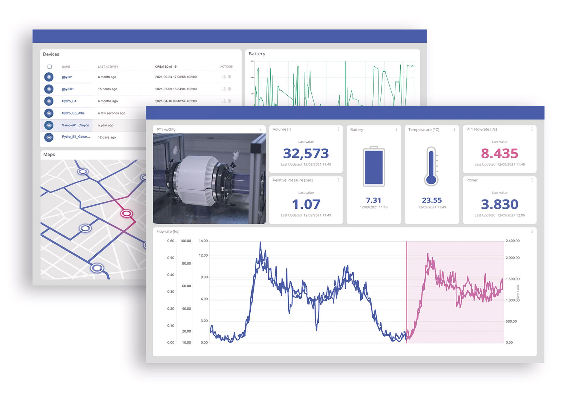 PYDRO - Self-Powered Water Metering