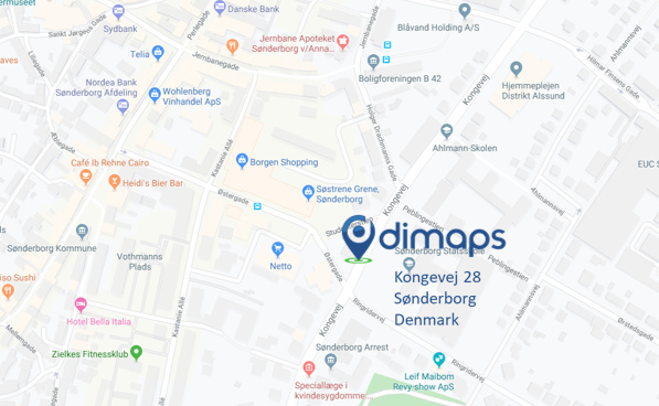 Dimaps is how to know exactly where for home delivery