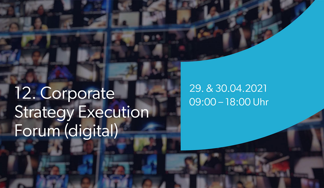 Jetzt Anmelden Für Das Strategy Execution Forum