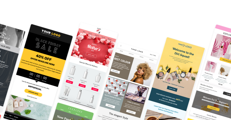 Free Email Templates for Beauty & Personal Care | Unlayer