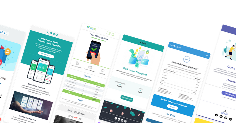 Free Email Templates for Finance | Unlayer