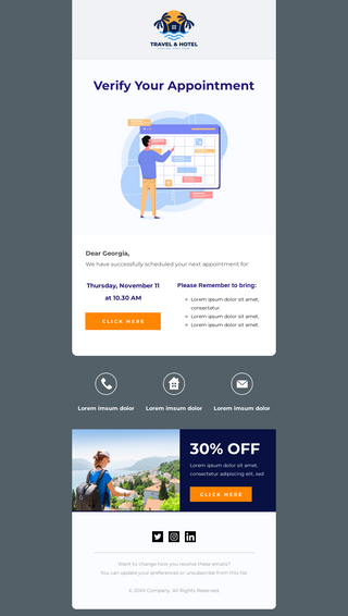 Free Verification Email Templates | Unlayer