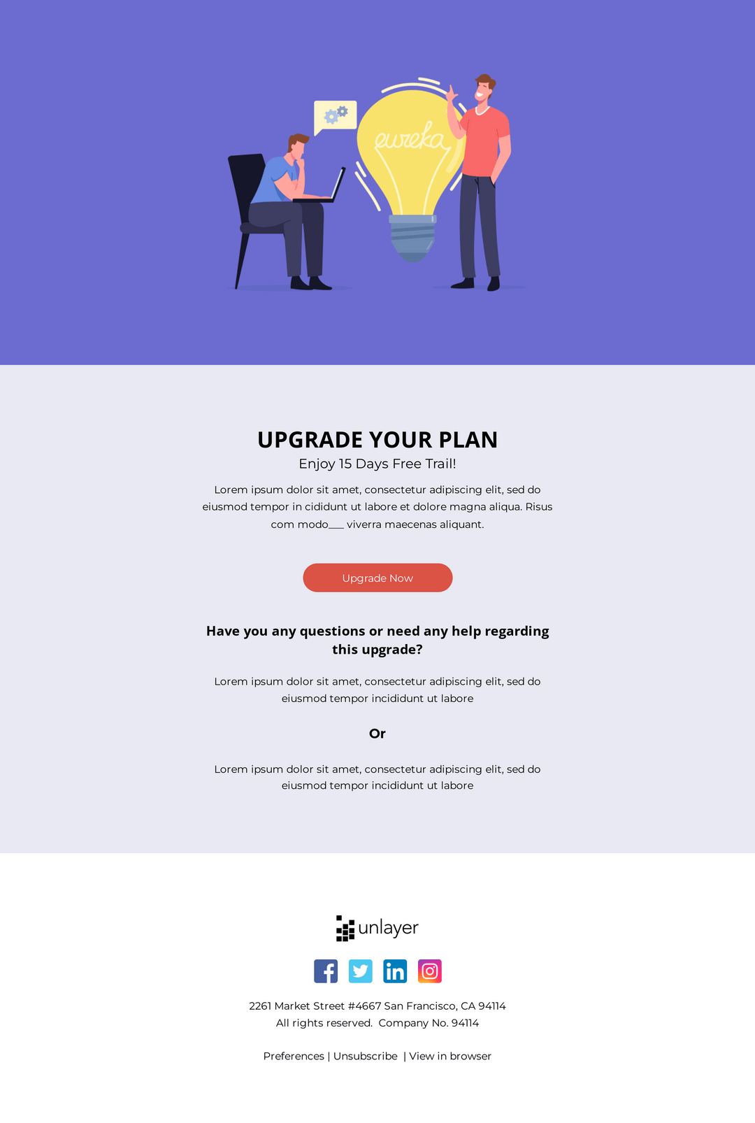 Free Customer Appreciation Email Templates | Unlayer