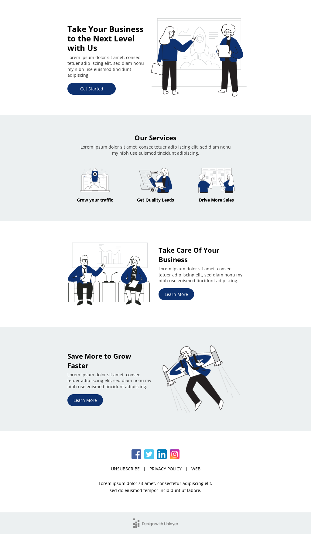 Product Hacks Email Template | Unlayer