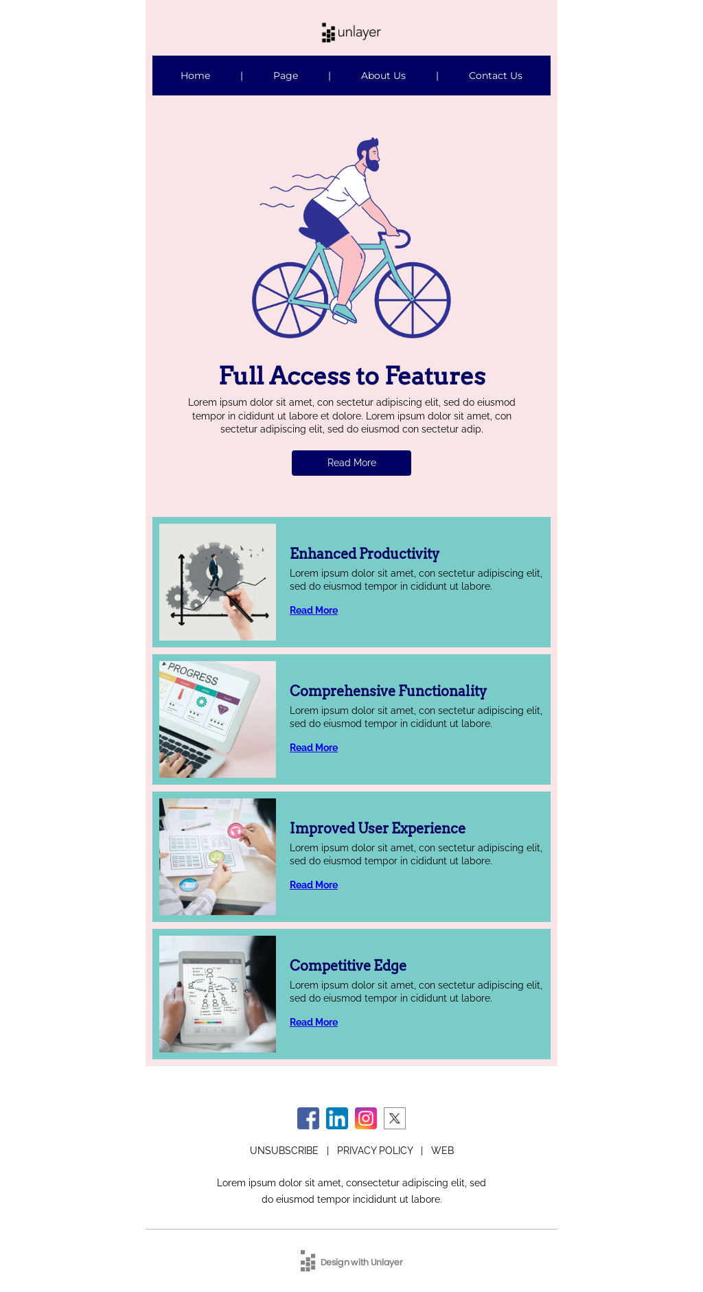 Free Email Templates for Activation | Unlayer