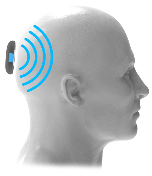 Swim coach communicator, bone conduction swimming - SONR