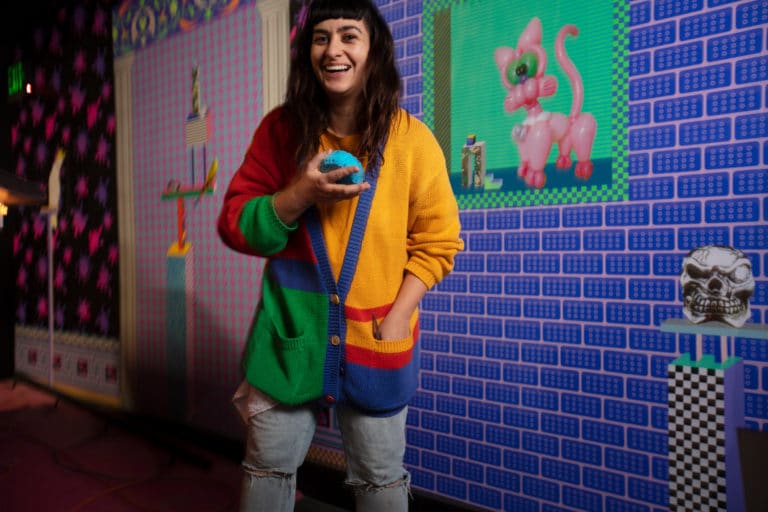 Dominating Her Sphere: Dominique Pétrin | Meow Wolf