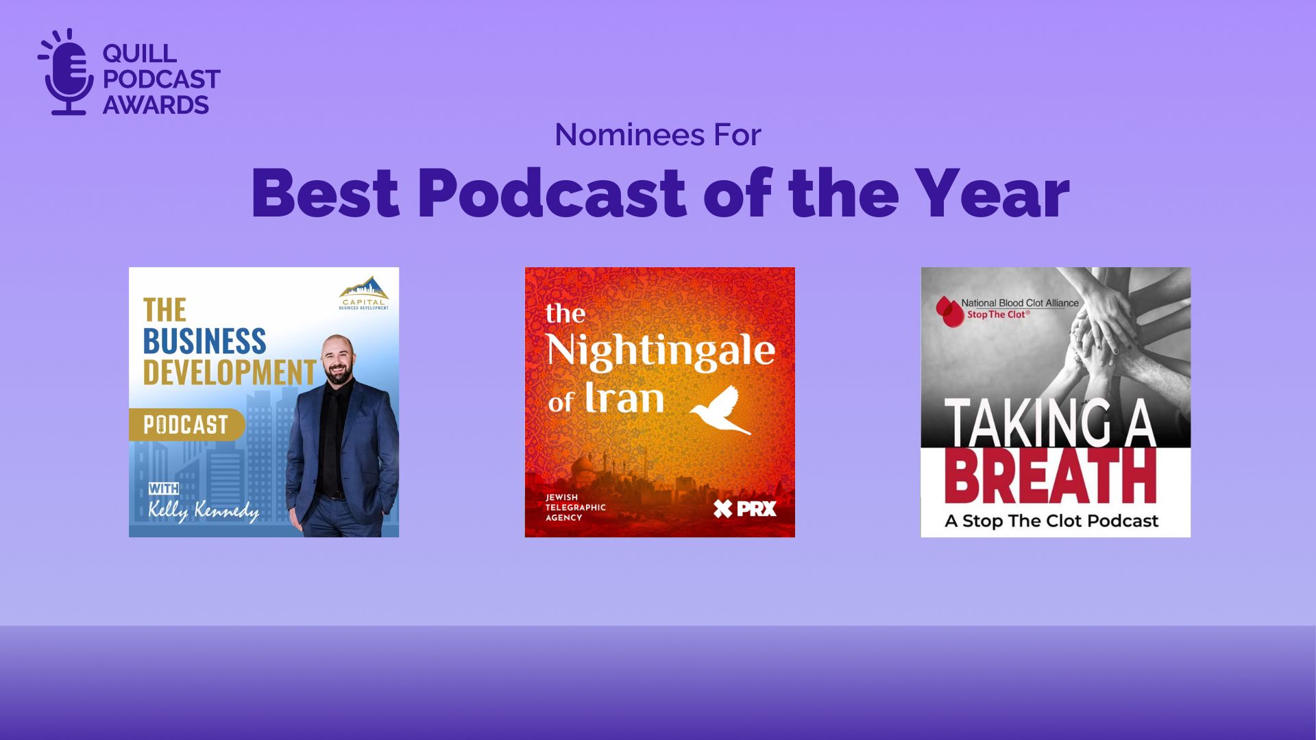 Announcing the 2024 Quill Podcast Award Finalists