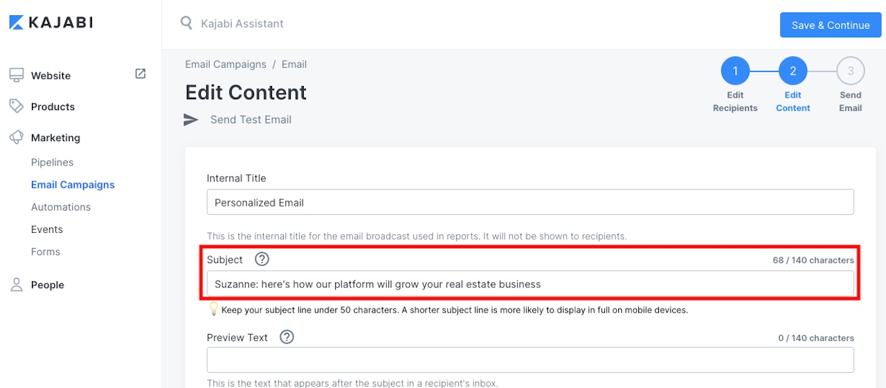 How to Personalize Emails So Customers Feel Valued | Kajabi