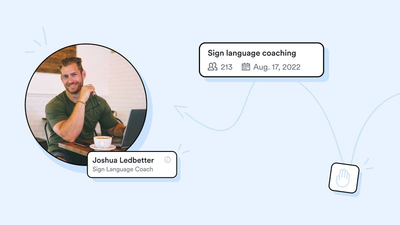Sign Language coach has $3,000 launch day with Kajabi