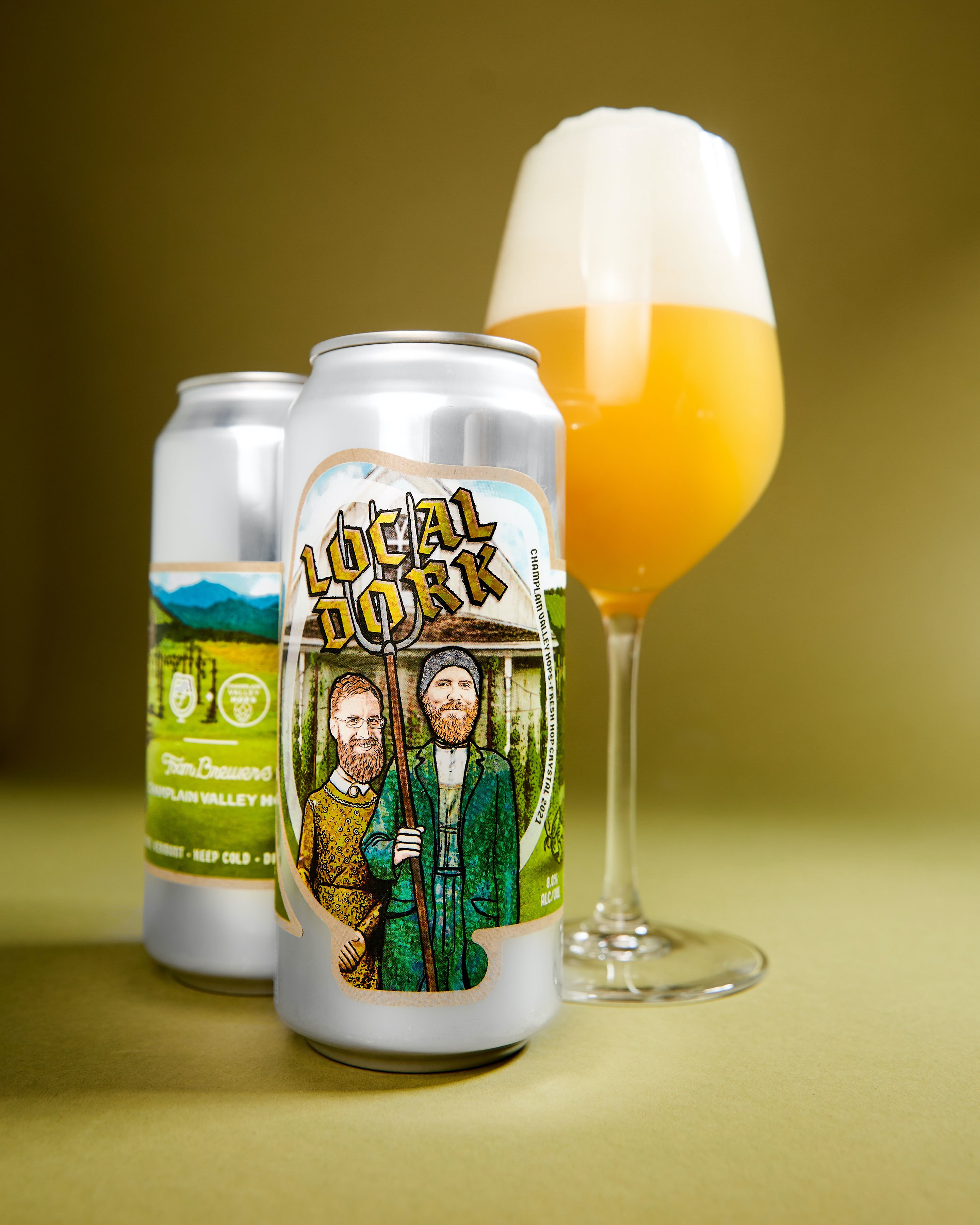 Local Dork: Champlain Valley Hops - Fresh Hop Crystal 2021 Vermont ...