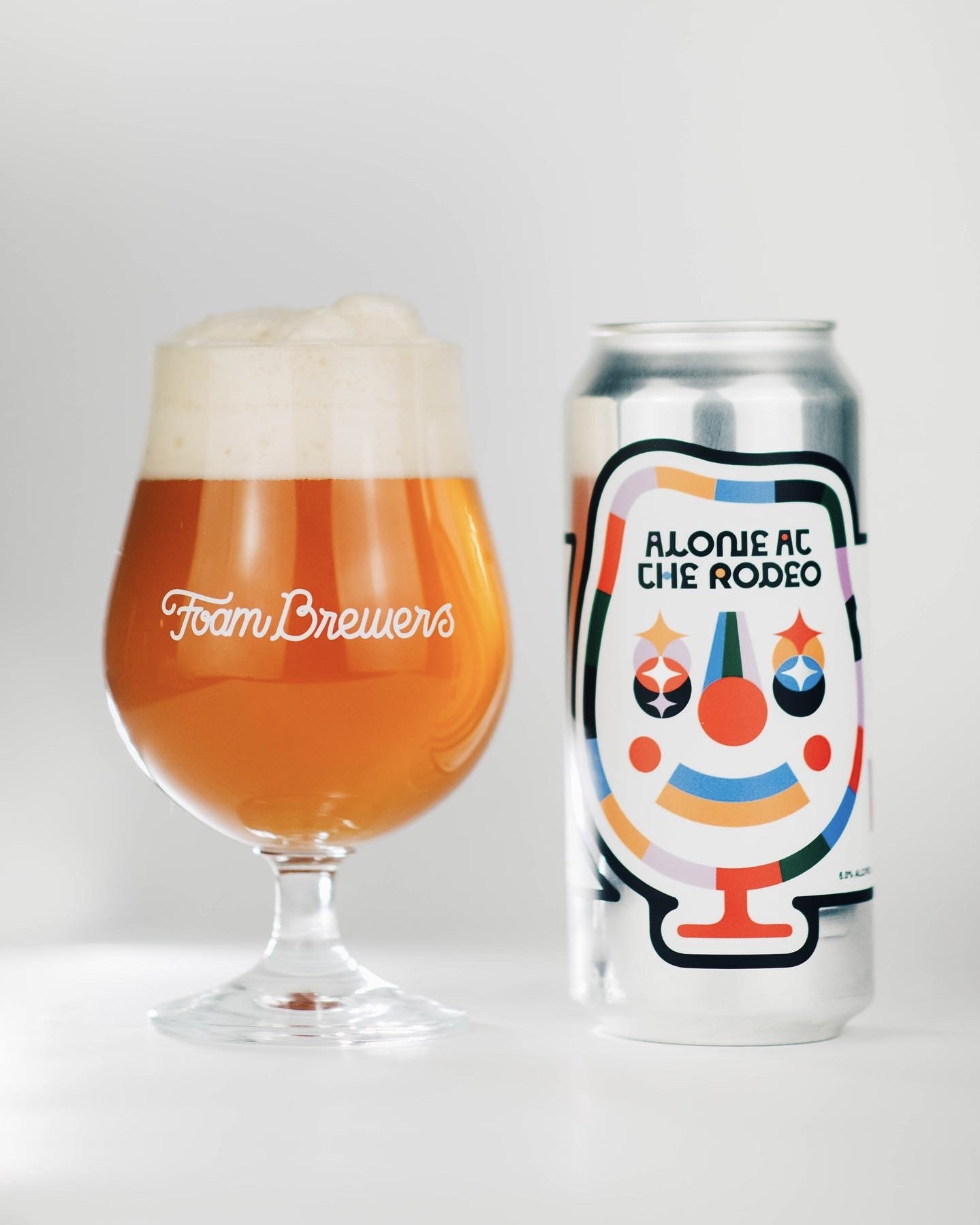 Alone at the Rodeo American IPA by Foam Brewers
