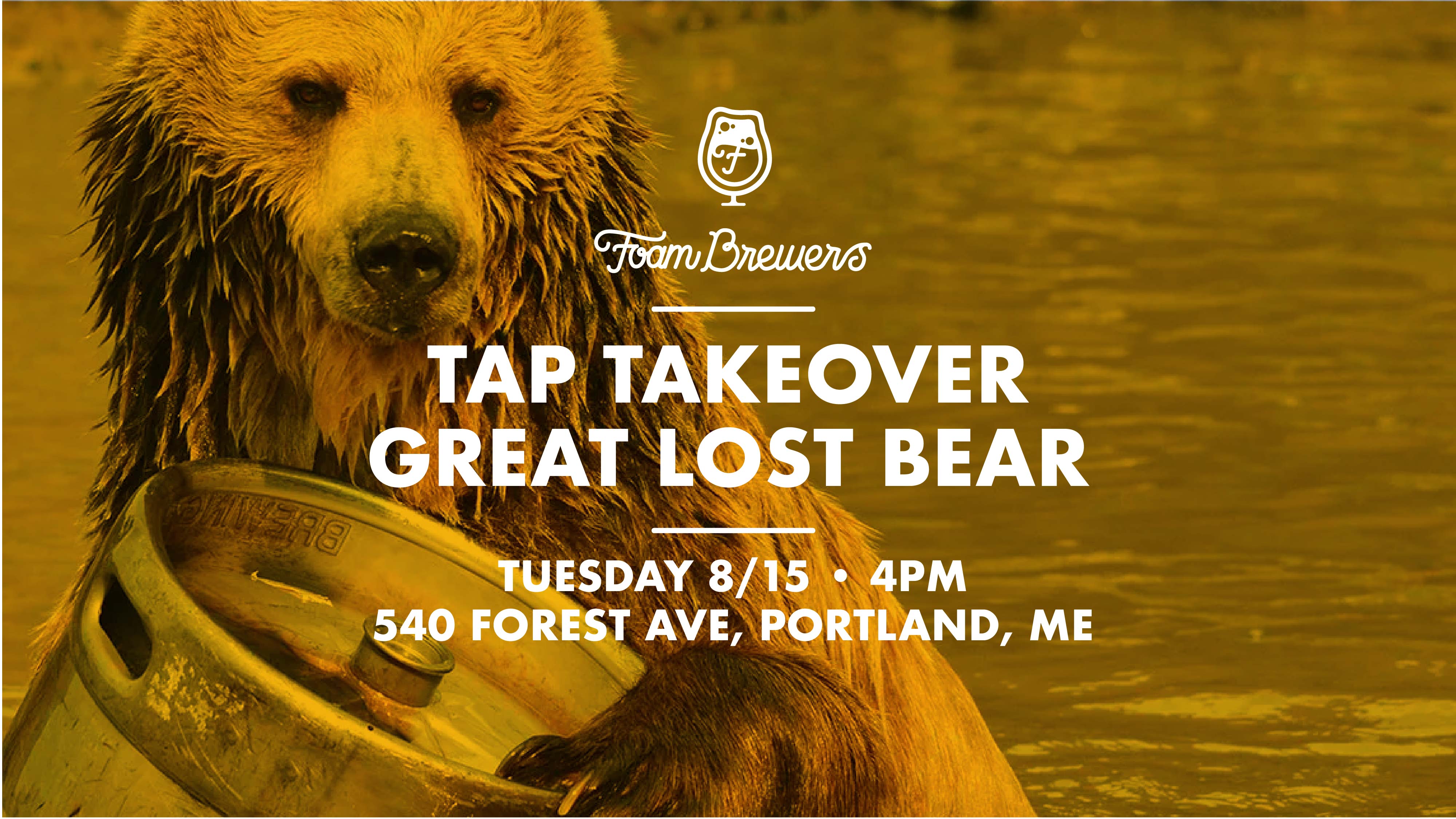 Maine Tap Takeover - Great Lost Bear